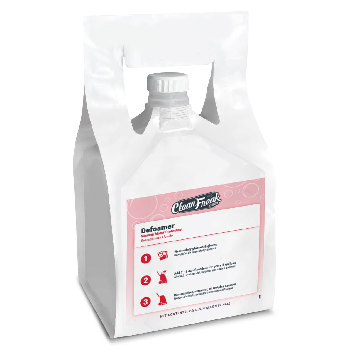 CleanFreak® 'Defoamer' Concentrated Anti-Foaming Agent (2.5 Gallon ...