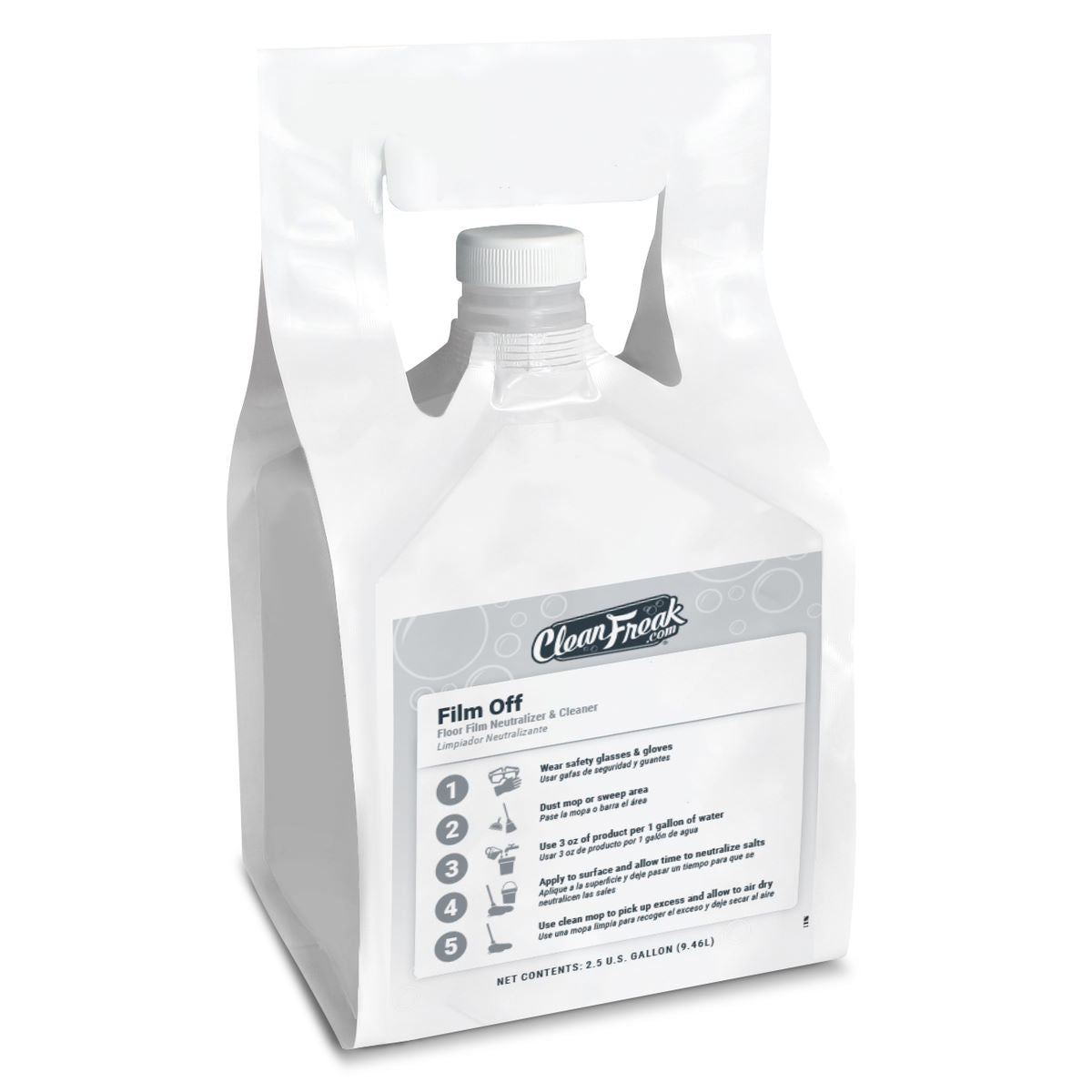 CleanFreak® 'Film Off' Floor Film Remover Neutralizing Solution (2.5 ...