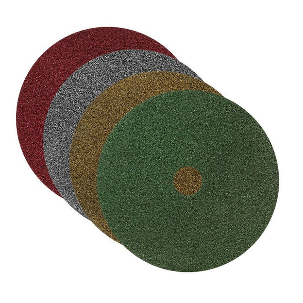 Black Diamond Yellow 1500 Grit Round Concrete Floor Prep Pads (12" - 28 ...