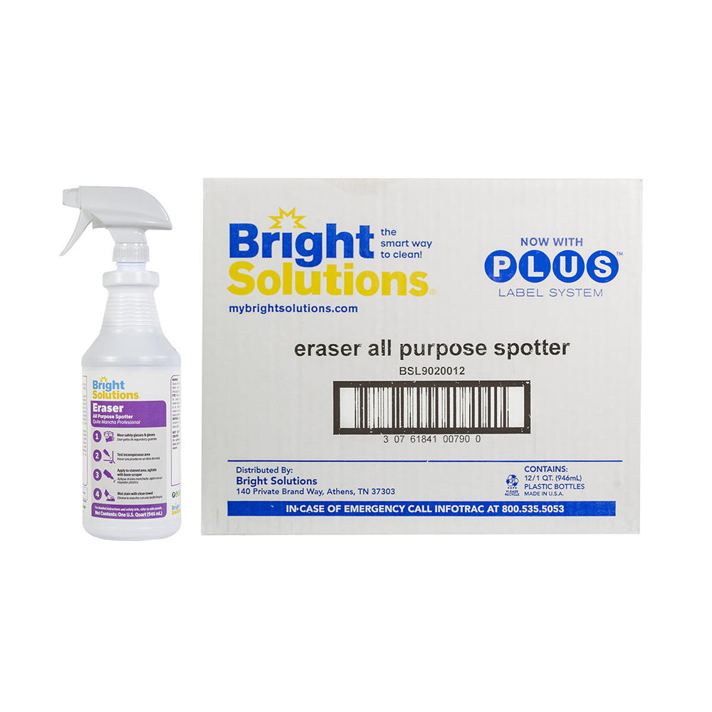 Bright Solutions® Eraser All Purpose Carpet Spotter (12 Quarts w/ 1 Spray Nozzle) — FloorBuffers.com