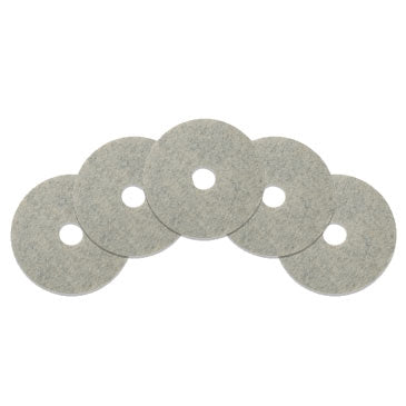 24" Combo Polyester & Natural Fiber Floor Polishing Pads - Safe for Use ...