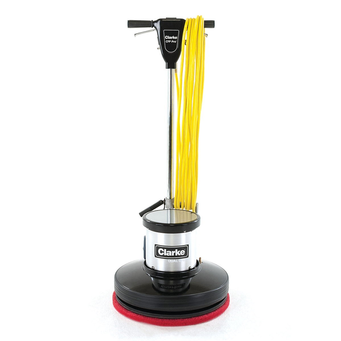 Clarke® Dual Speed Floor Buffer & Polisher (20" Head) w/ Pad Holder ...