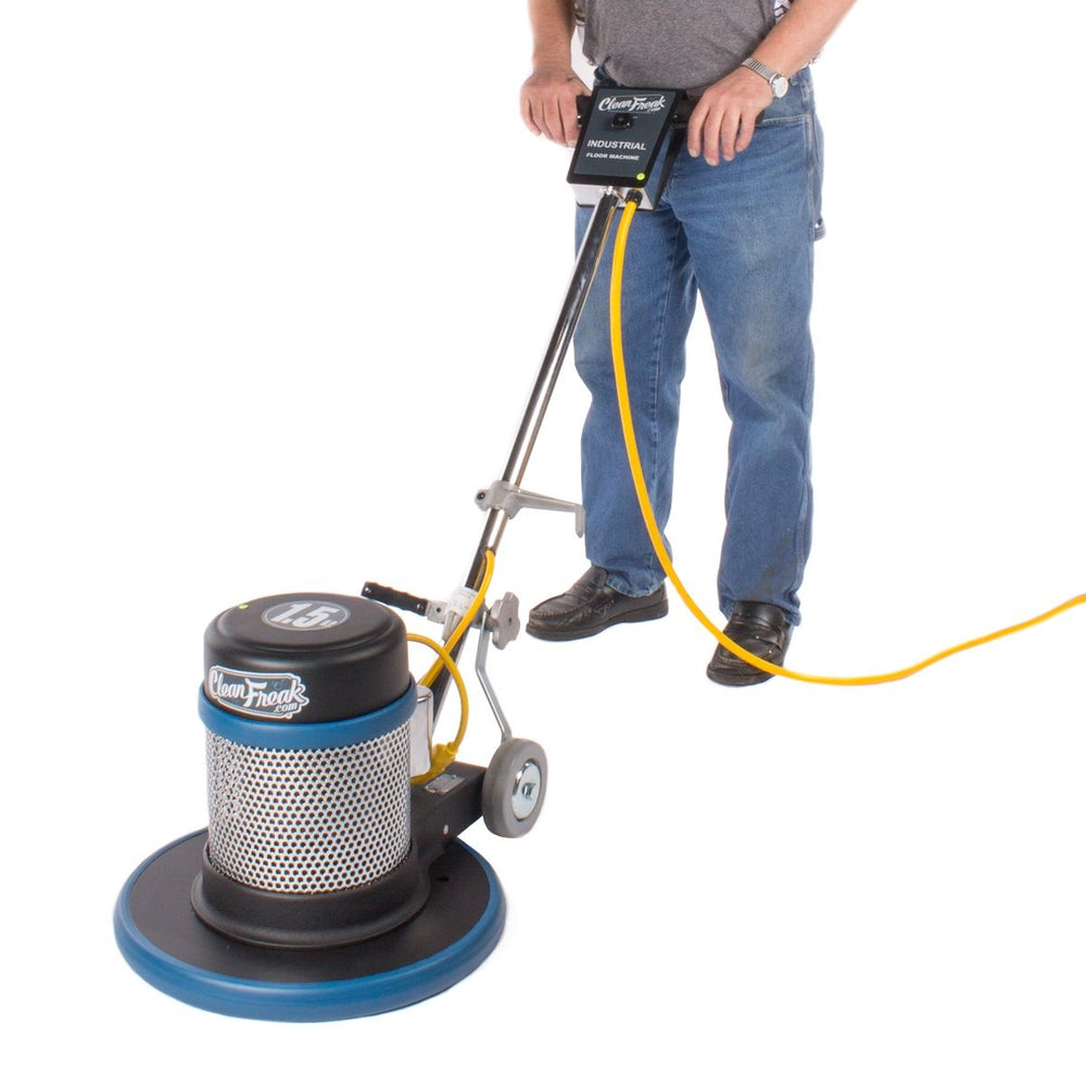 CleanFreak® 17 inch Carpet Scrubbing Floor Buffer & Stripping Machine — FloorBuffers.com