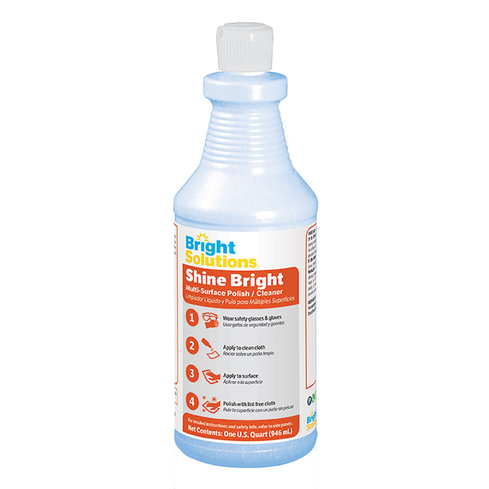 Bright Solutions® Shine Bright Multi-Surface Polish & Cleaner, #73000 ...