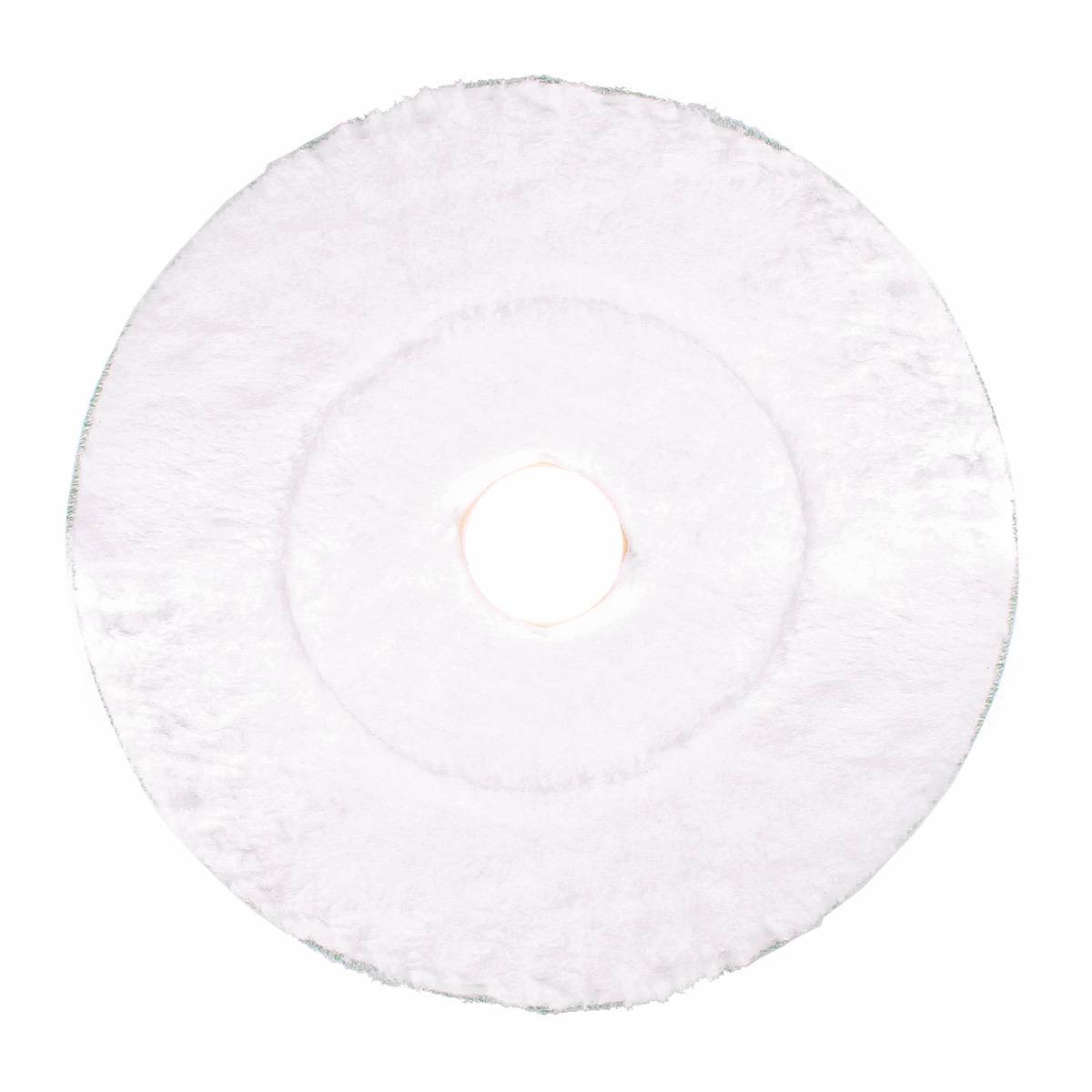 20" White Microfiber High Speed Burnishing Bonnet - 2 Pack (#404220 ...